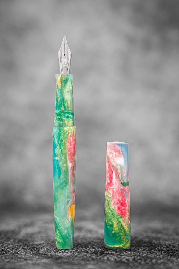 Studyo Agackakan x Galen - Fountain Pen - Water Lily Light - Galen TR